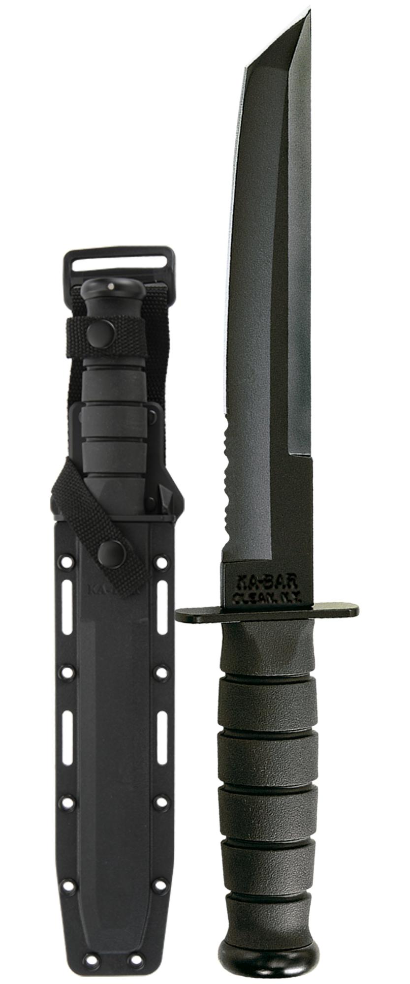 KA BAR Tanto Half Serrated