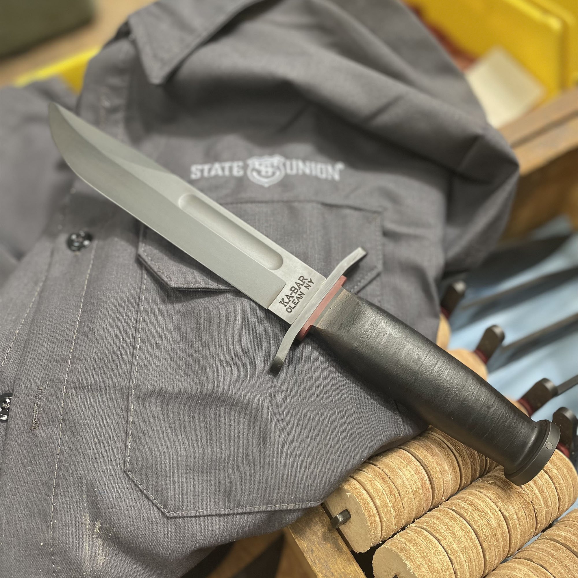KA-BAR: State & Union Red Spacer USN KA-BAR